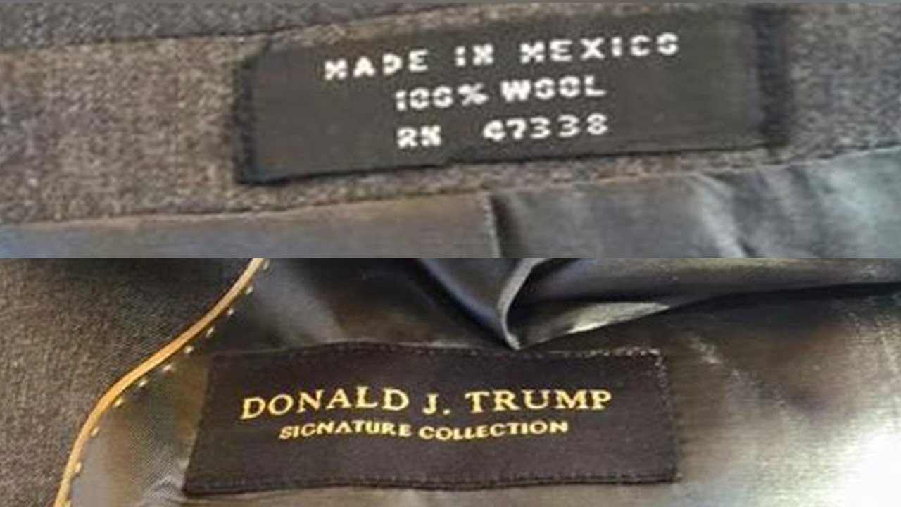 America First αλλά η Donald Trump Collection είναι…made in China και ...